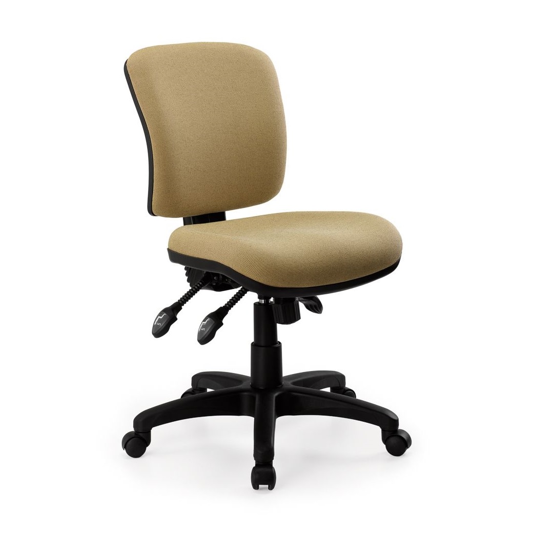 Rexa Comfort Duo office chair with custom fabric